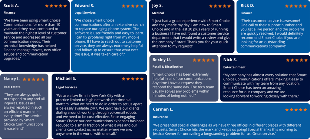 SmartChoice: Call. Collaborate. Secure. Support.